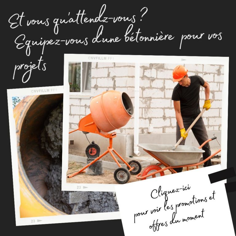 Choisir une bétonneuse électrique : le guide d'achat complet ...